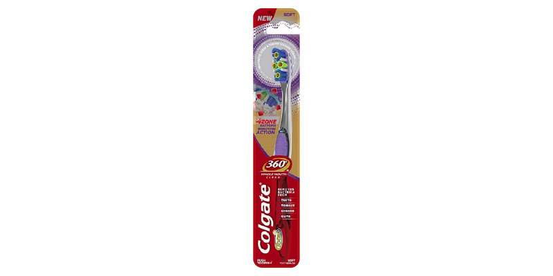Colgate® 360°® 4 Zone Clean FHS Manual Toothbrush Soft Reviews 2019