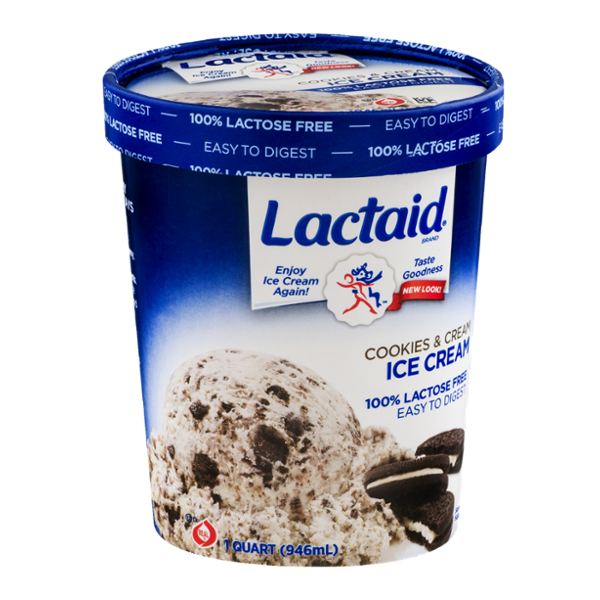 Lactaid Ice Cream Cookies & Cream Reviews 2019