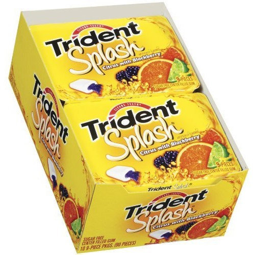 Trident Splash Citrus Blackberry Reviews 2019