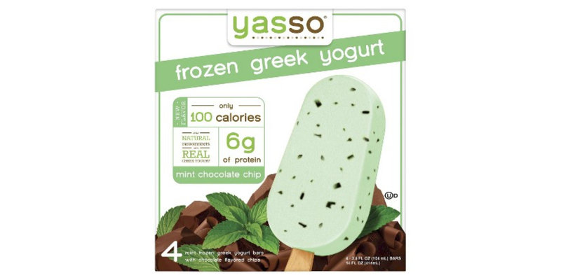 Yasso Frozen Greek Yogurt Mint Chocolate Chip 4 pk Reviews 2019