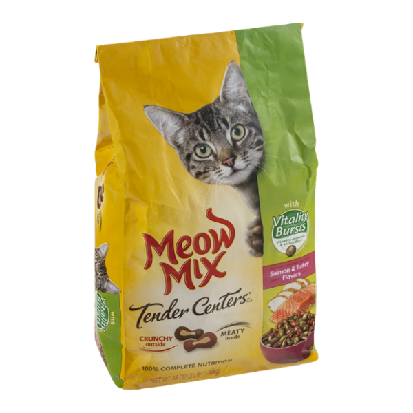 Meow Mix Tender Centers Cat Food Salmon & Turkey Flavors Reviews 2019