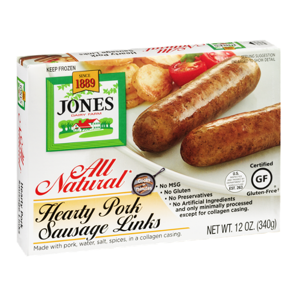 Jones Hearty Pork Sausage Links Reviews 2019