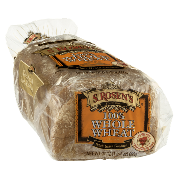 S. Rosen's Bread 100% Whole Wheat Reviews 2019