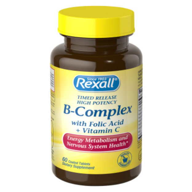 Rexall B-Complex with Vitamin C - Tablets, 60 ct Reviews 2019