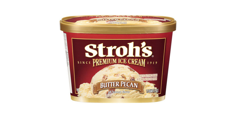 Stroh's Premium Butter Pecan Ice Cream, 1.5qt Reviews 2019