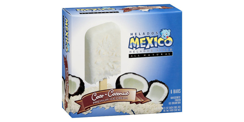 Helados Mexico Coco-Coconut Premium Ice Cream Bars, 18 fl oz Reviews 2019