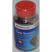 CVS Health Men's Daily Gummies Complete Multivitamin Dietary Supplement ...