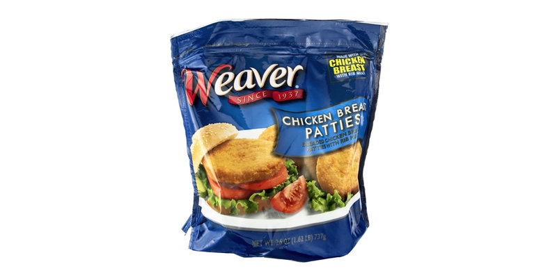 Weaver Chicken Breast Patties Reviews 2019