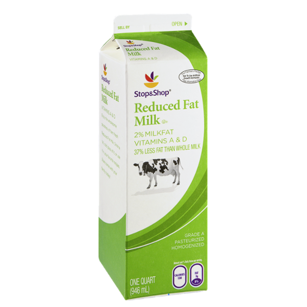 Stop & Shop Reduced Fat 2% Milk Reviews 2019