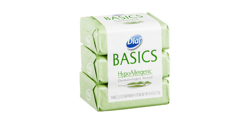Dial® Basics HypoAllergenic Soap Bars Reviews 2019
