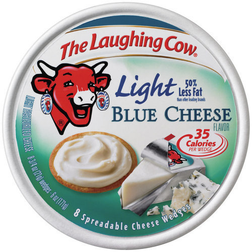 The Laughing Cow Light Blue Cheese Spreadable Wedges, 8 count, 8.75 oz ...