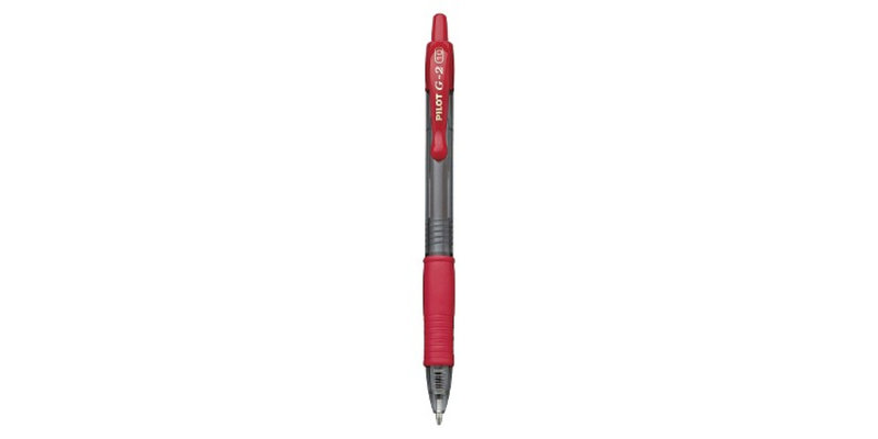 Pilot G-2 Gel Ink Pen, 1.0mm Bold - Red Ink (12 Per Pack) Reviews 2019