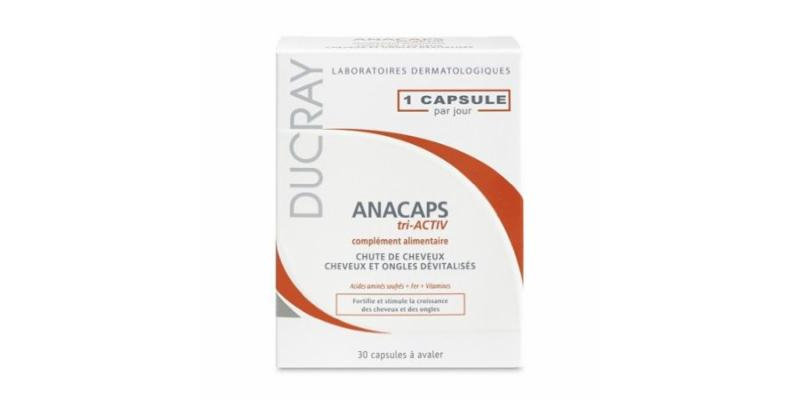 Ducray Anacaps Hair Loss Food Supplement 30caps - 1 month supply ...