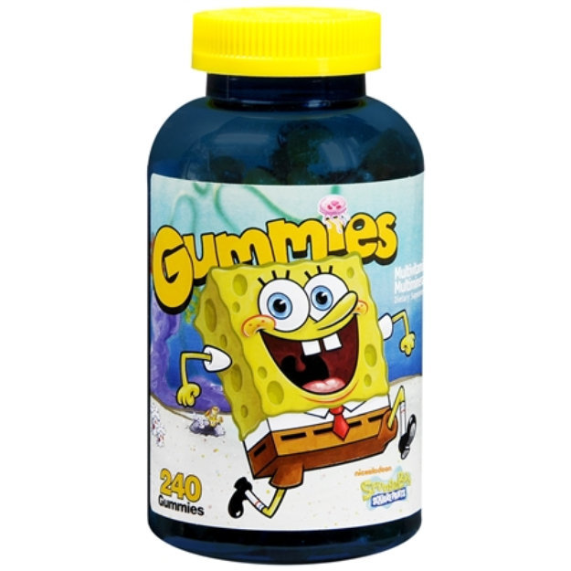 Spongebob Squarepants Multivitamin MultiMineral Gummies Reviews 2019