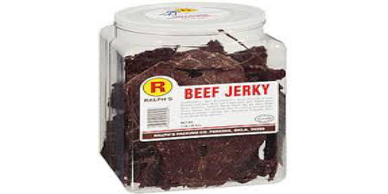 Ralphs Packing Co Ralph's Regular Beef Jerky Reviews 2019