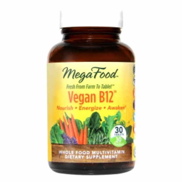 MegaFood Vegan Vitamin B12 Whole Food Reviews 2019