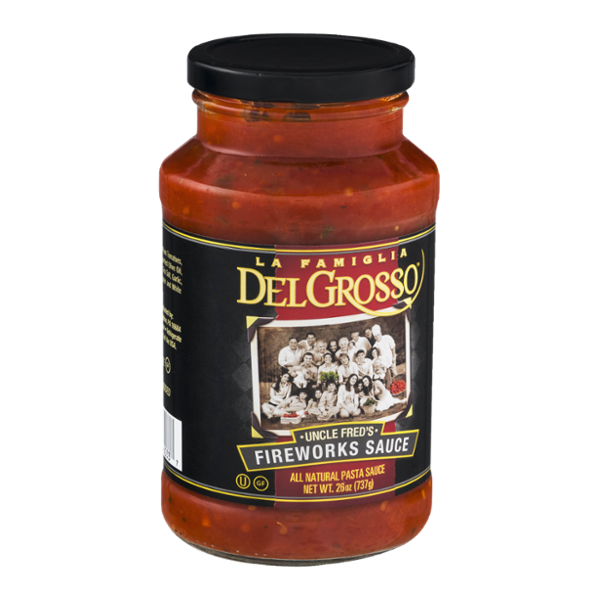 DelGrosso Uncle Fred's Pasta Sauce Fireworks Sauce Reviews 2019