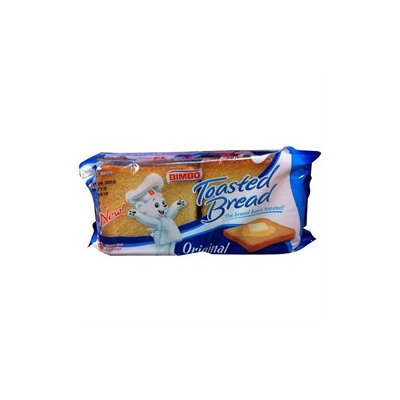 Bimbo Pan Tostado - Pan Blanco - Toasted Bread - 14 Slices 7.05 Oz ...