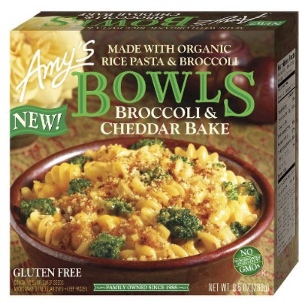 Amy's Kitchen Amy's Bowls Broccoli & Cheddar Bake Meal 9.5 oz Reviews 2019