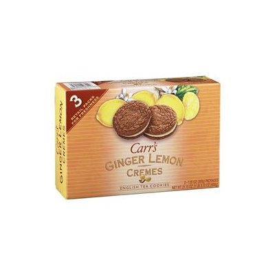 Carr's Cookies, Ginger Lemon Creme, 7.5 oz, 3 pk Reviews 2019
