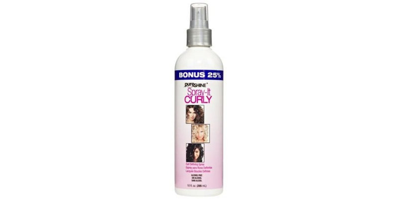 Pure Shine Spray-It Curly Curl Defining Spray, 10 fl oz Reviews 2019