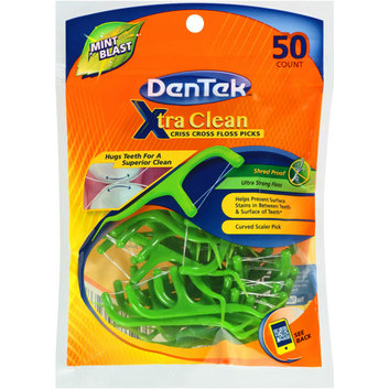 DenTek® Xtra Clean Criss Cross Floss Picks Reviews 2020