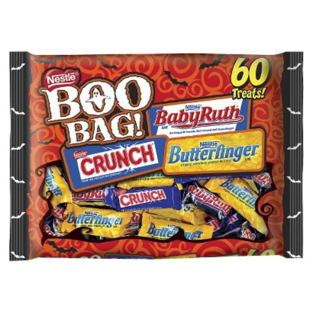 Nestlé Boo Bag: Butterfinger, Baby Ruth, Crunch 60 ct Reviews 2019