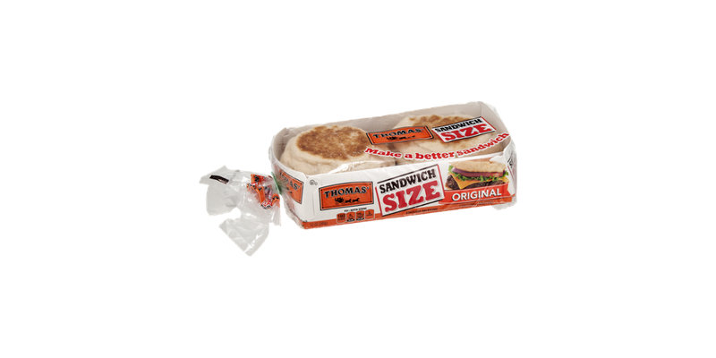 Thomas' English Muffins Sandwich Size Original - 4 CT Reviews 2019