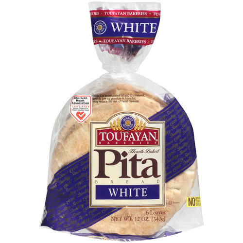Toufayan White Pita Bread, 6 count Reviews 2019