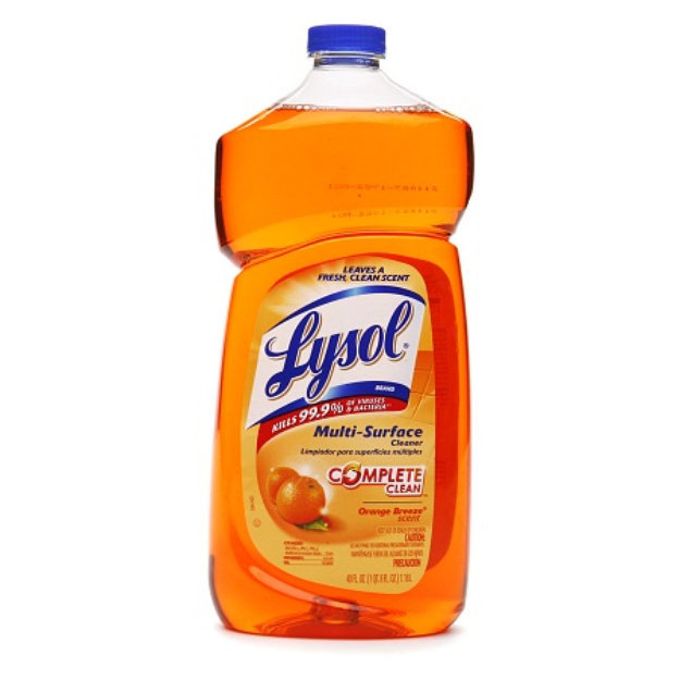 Lysol Complete Clean Multi-Surface Cleaner Orange Breeze Reviews 2019 ...
