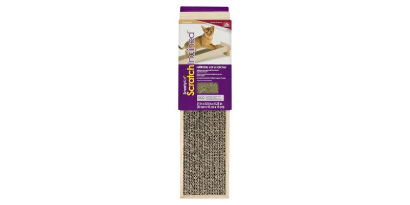 SmartyKat ScratchInclined Refillable Catnip Scratcher for Cats Reviews 2019