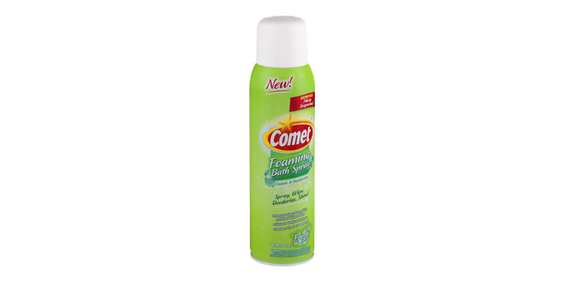 Comet Foaming Bath Spray Cleaner & Deodorizer Fresh Scent Reviews 2019