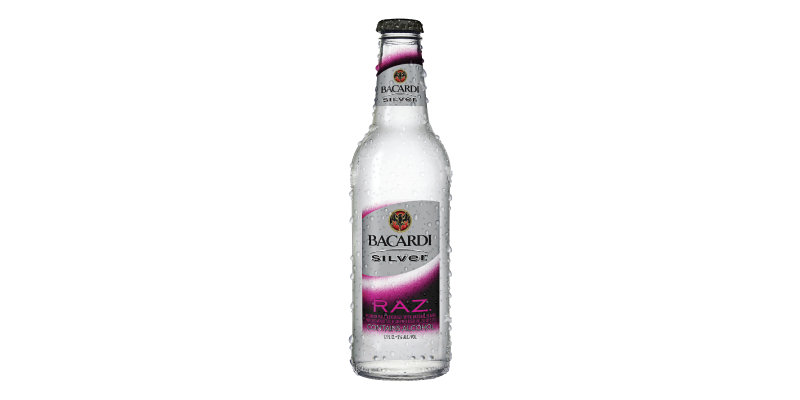 Bacardi Silver Premium Raz Malt Beverage Reviews 2019