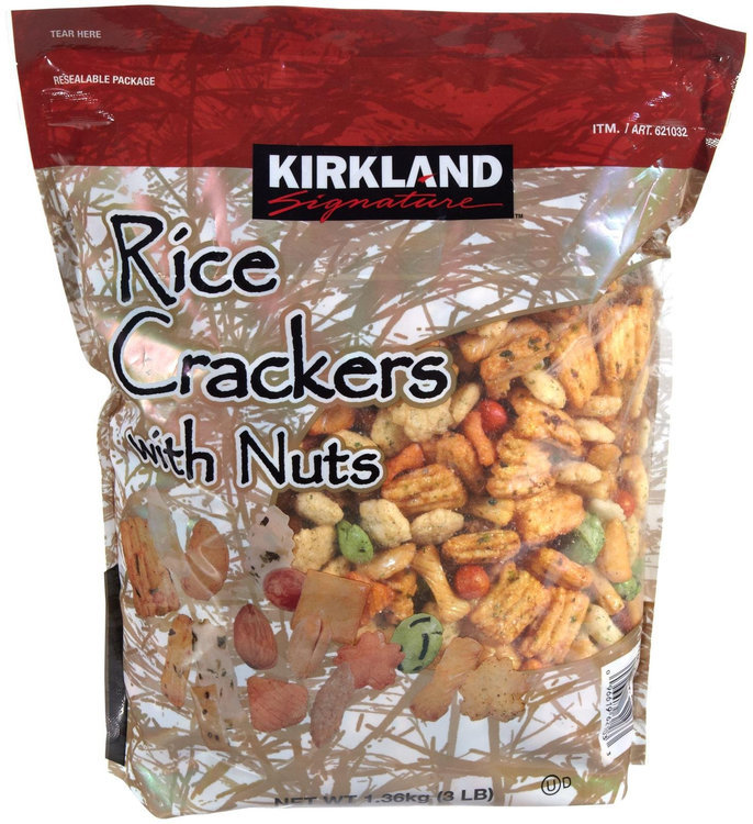 Kirkland Signature Rice Crackers with Nuts, 3 lb Reviews 2019
