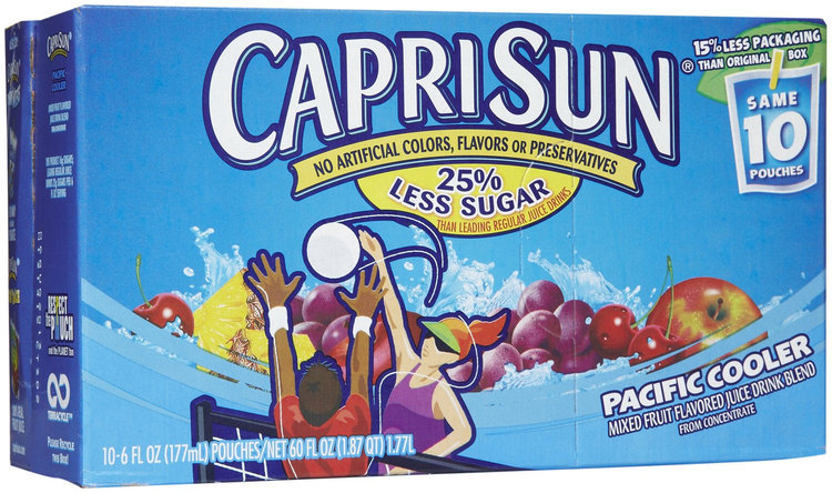 Capri Sun Juice Drink Pacific Cooler Reviews 2019