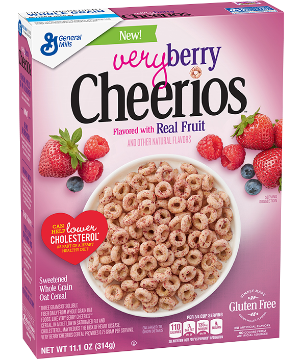 Cheerios General Mills Very Berry Cereal Reviews 2019