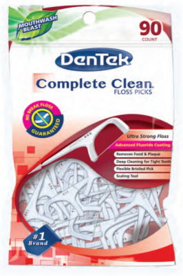 DenTek® Complete Clean® Floss Picks Reviews 2019