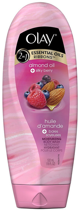 Olay 2-in-1 Essential Oils Ribbons Almond Oil + Silky Berry ...
