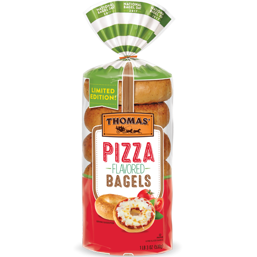 Thomas' Pizza Flavored Bagels Reviews 2019
