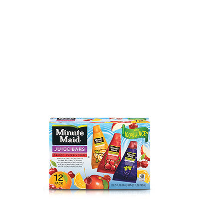Minute Maid® Variety Pack Juice Bars (Orange, Cherry and Grape) Reviews ...