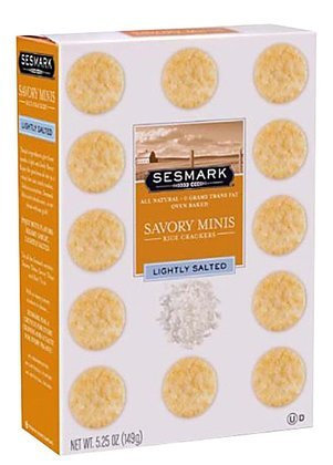 Sesmark Mini Rice Crackers, Lightly Salted, 5.25 oz Boxes, 6 pk Reviews ...