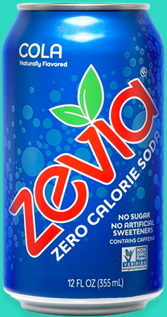 Zevia Zero Calorie Cola Soda Soft Drink Reviews 2019