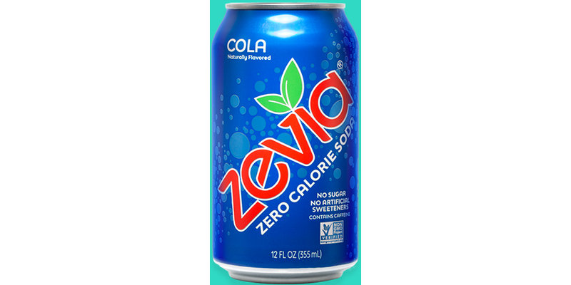 Zevia Zero Calorie Cola Soda Soft Drink Reviews 2019