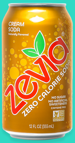 Zevia Zero Calorie Cream Soda Soft Drink Reviews 2020