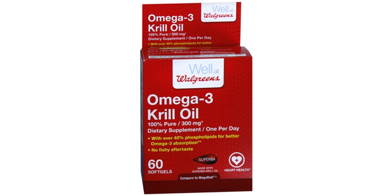 Walgreens Omega-3 Krill Oil 300mg Softgels Reviews 2019
