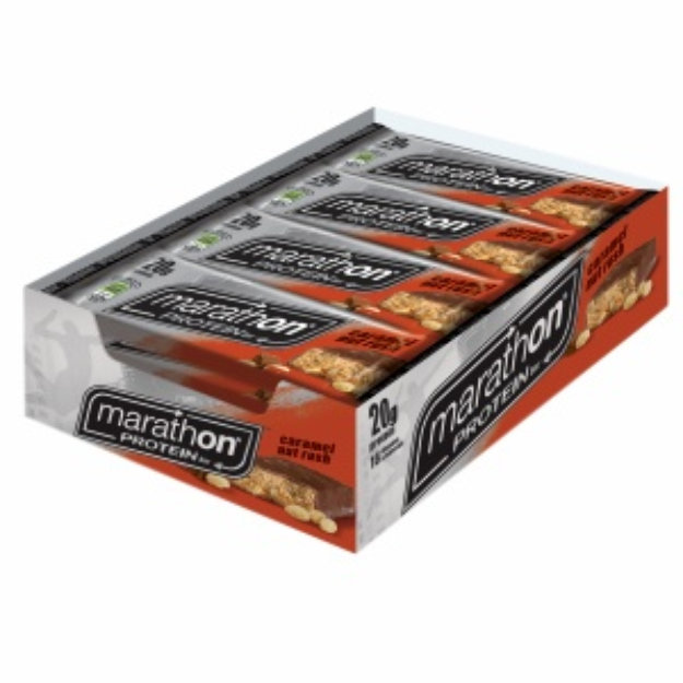 Marathon Protein Bar, Caramel Nut Rush, 12 ea Reviews 2019