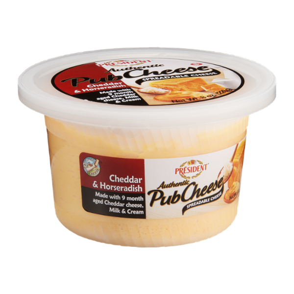 President Pub Cheese Cheddar & Horseradish Reviews 2019