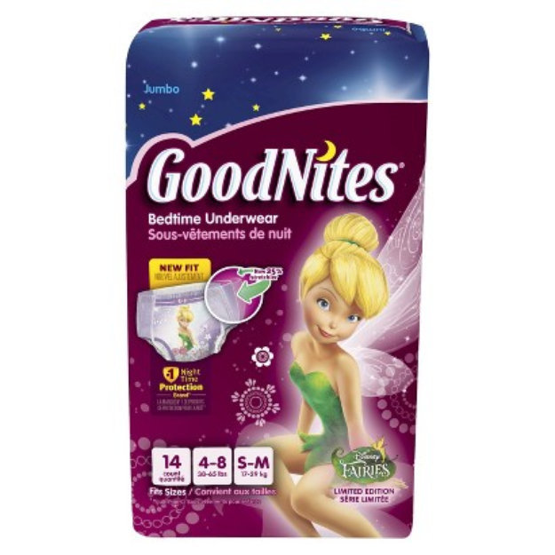 GoodNites® Bedtime Pants for Girls S/M Reviews 2019