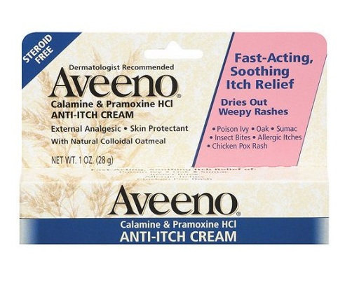 Aveeno® Anti-itch Calamine & Pramoxine HCl Anti-itch Cream Reviews 2019