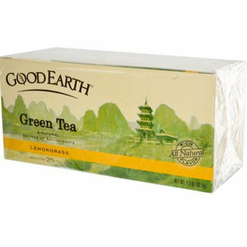 Good Earth Green Tea Lemongrass Blend 25 Tea Bags Reviews 2019